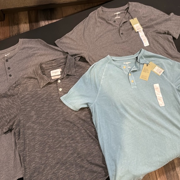Goodfellow & Co | Shirts | Lot Of Mens Goodfellow Henley Shirts Size ...
